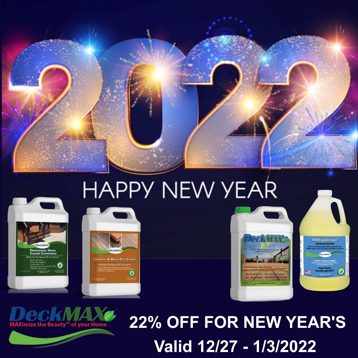 deckmax new years 2022 - DeckMax