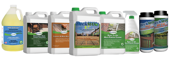 Deck Cleaning Solutions | PVC Deck Cleaners | Multi-Purpose | DeckMax