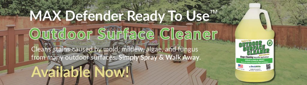 Outdoor Surface Cleaner - DeckMAX MAX Defender Ready To Use